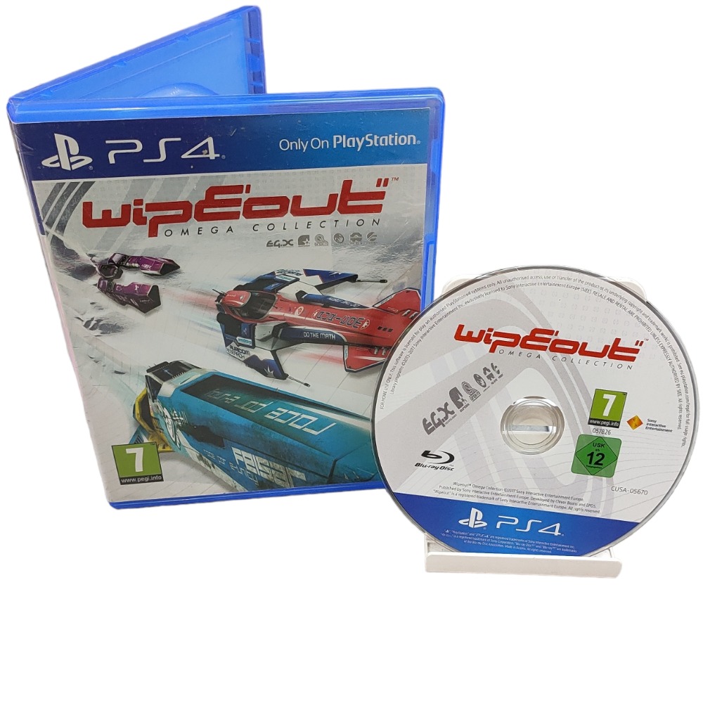 Pre-owned Wipeout Omega Collection - Ps4 Game - Own4Less